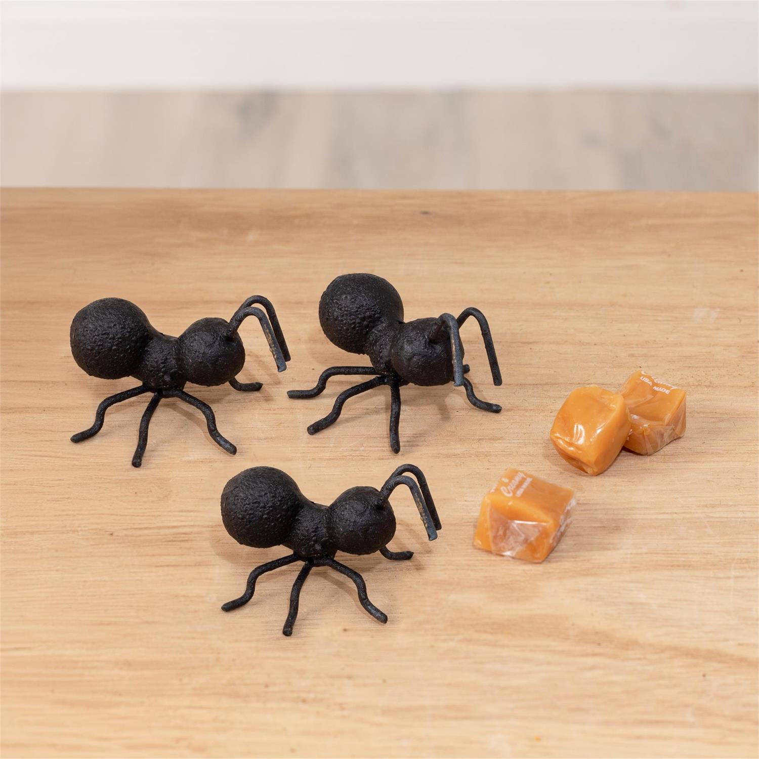 Set of 3 Cast Iron Ant Figures – Blueberry Lane Shop