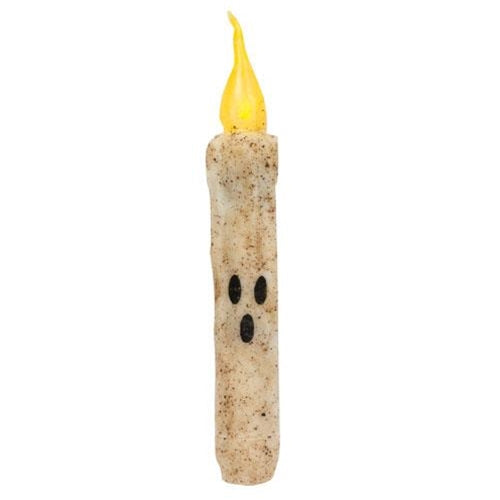 💙 Ghost Grungy 6" Timer Taper Candle – Blueberry Lane Shop