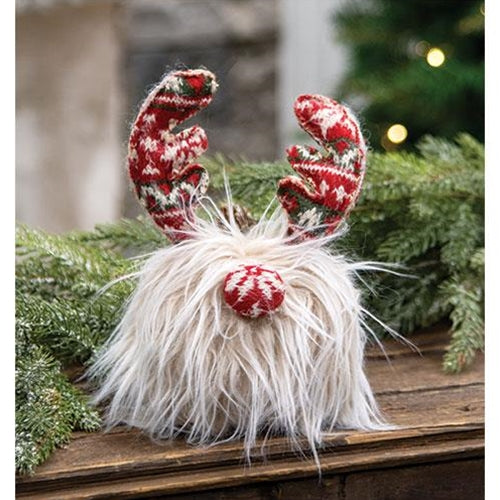 Nordic Sweater Shaggy Gnome Antler Ball – Blueberry Lane Shop
