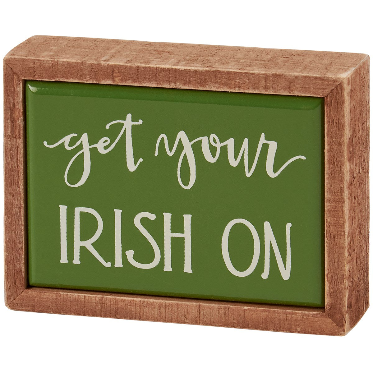 💙 Get Your Irish On Mini Box Sign – Blueberry Lane Shop