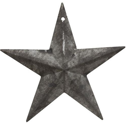 💙 Galvanized Barn 5.5" Metal Star – Blueberry Lane Shop