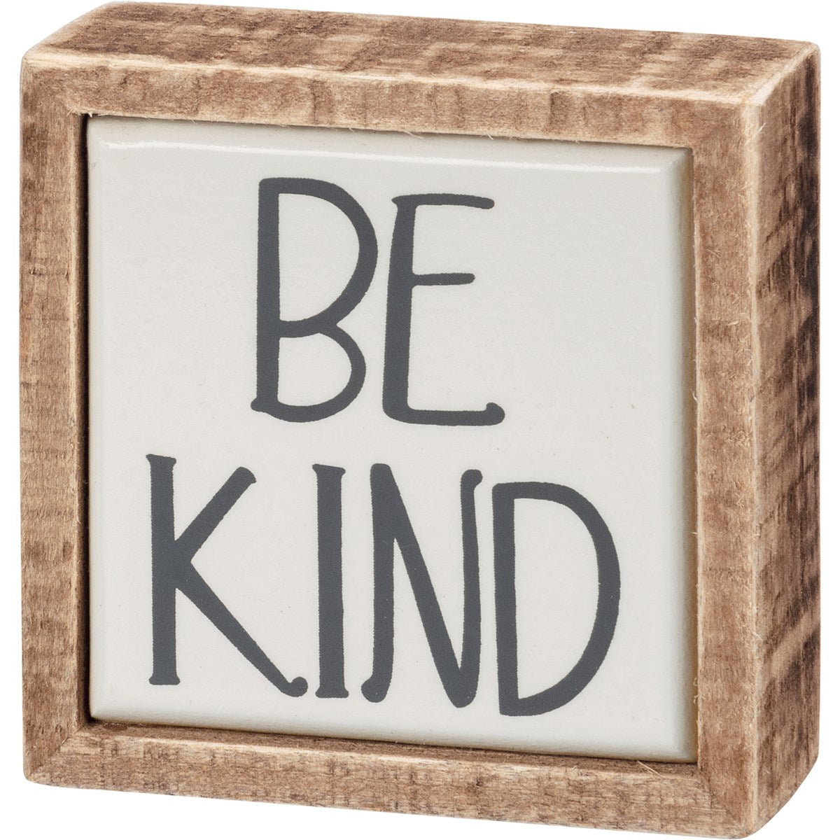 Be Kind 3" Mini Box Sign – Blueberry Lane Shop