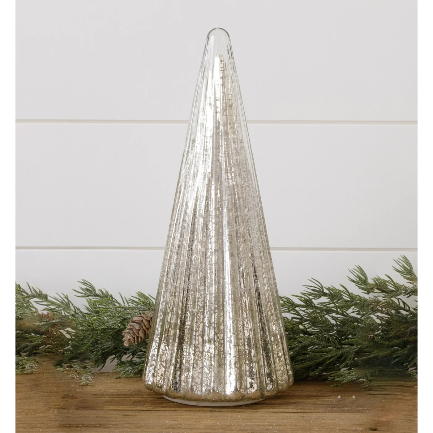 Lighted Mercury Glass Christmas Tree 12.5" H – Blueberry Lane Shop