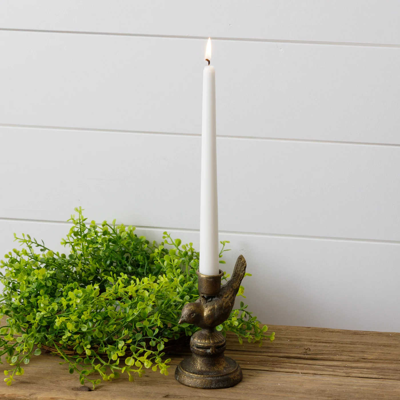 Rustic Bird Brass Taper Holder – Blueberry Lane Shop