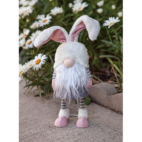 Striped Bunny Wobble Gnome with Long Legs – Blueberry Lane Shop
