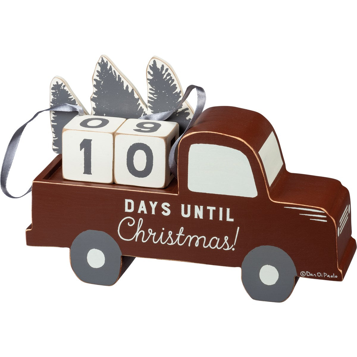 Surprise Me Sale 🤭 💙 Days Until Christmas Truck Countdown Figure ...